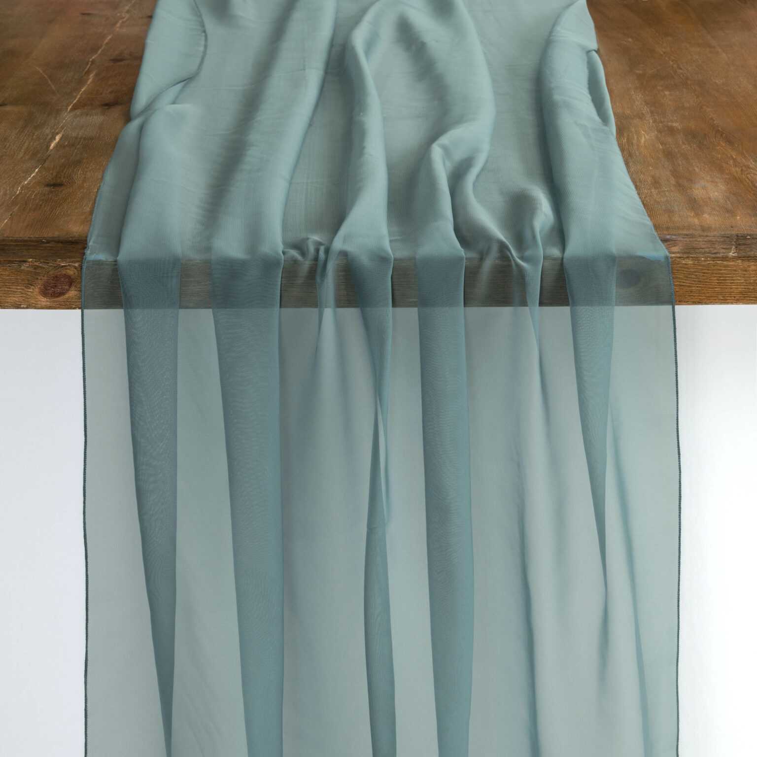 Slate Chiffon Runner - Over The Top