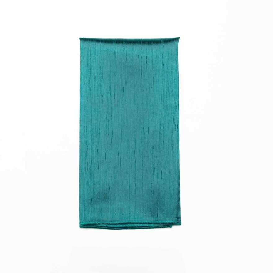 Teal Dupioni - Over The Top