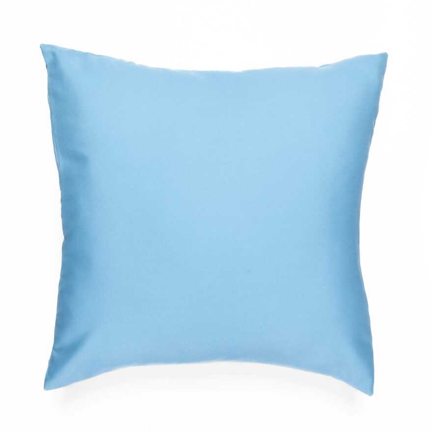 Light Blue Solid Pillow - Over The Top