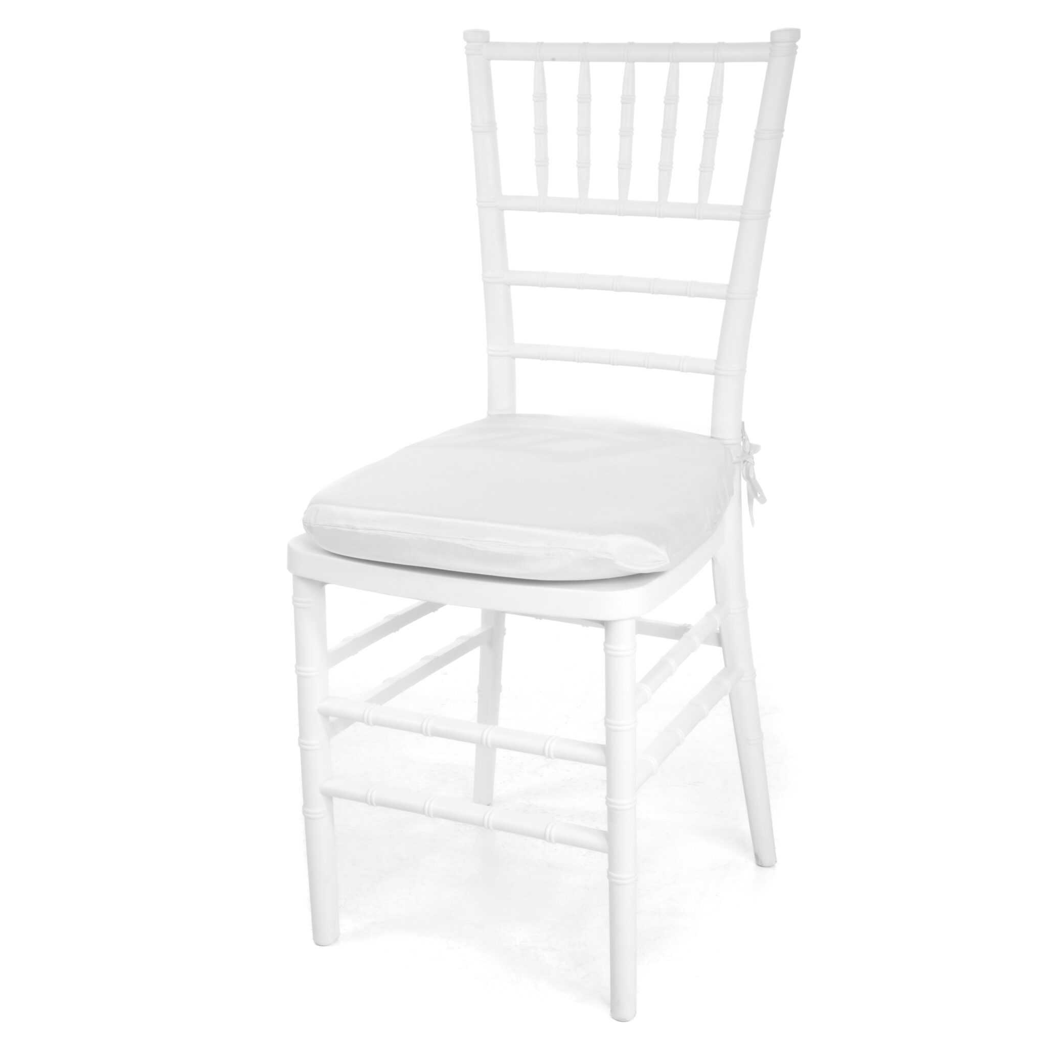 White Bengaline Chair Pad - Over The Top
