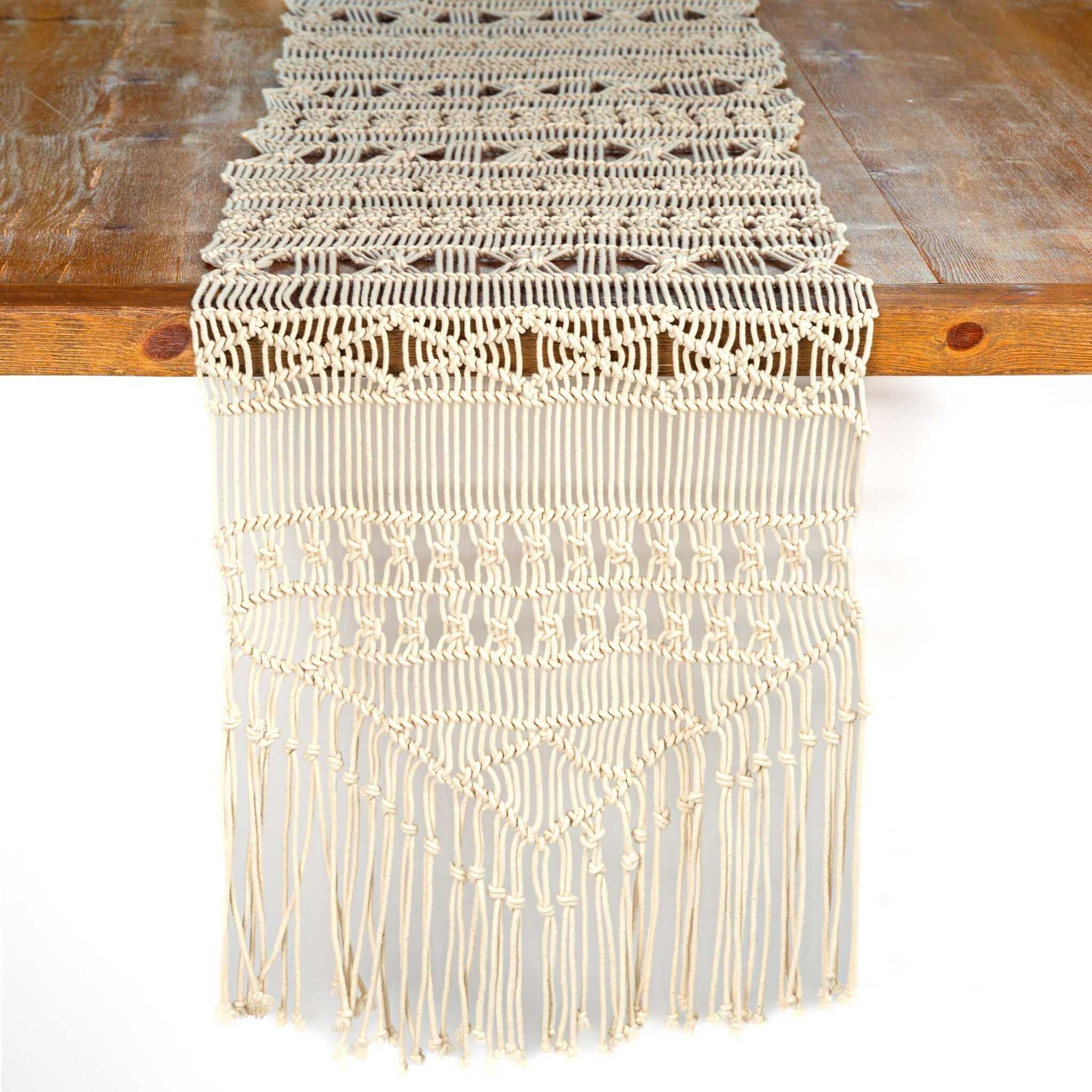 Macrame Runner - Over The Top