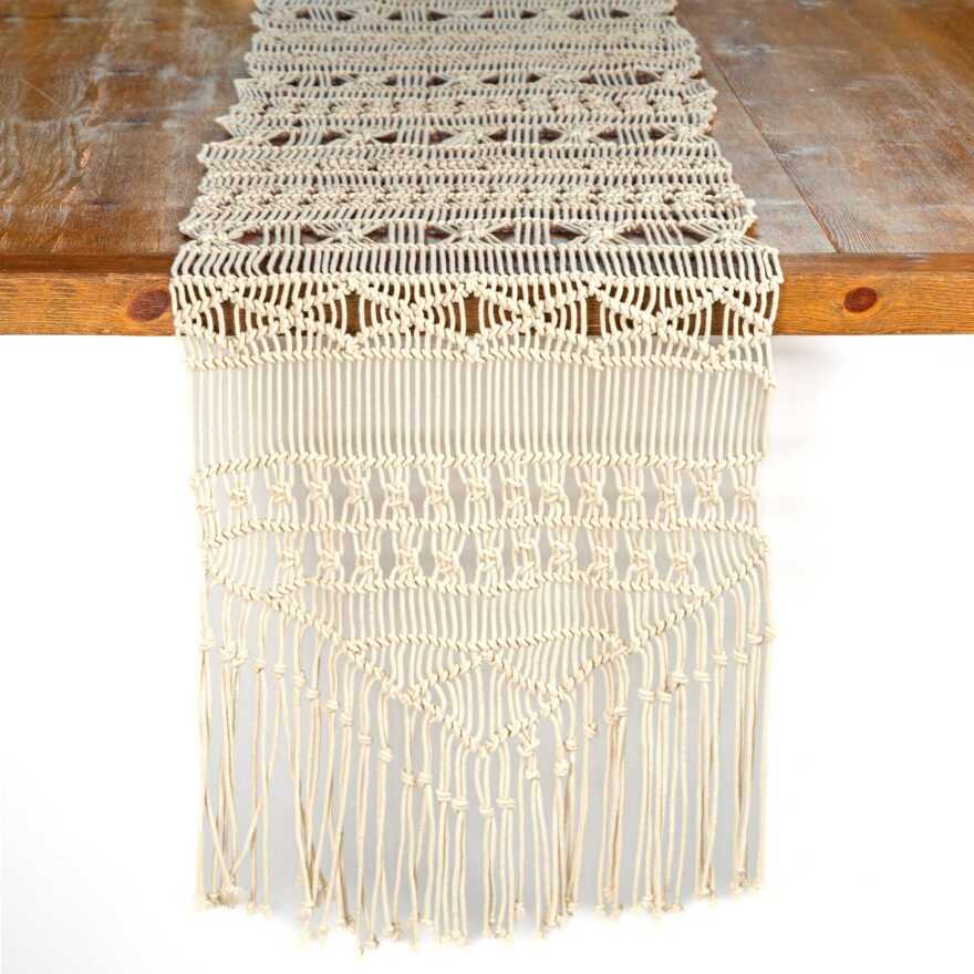 Macrame Runner - Over The Top