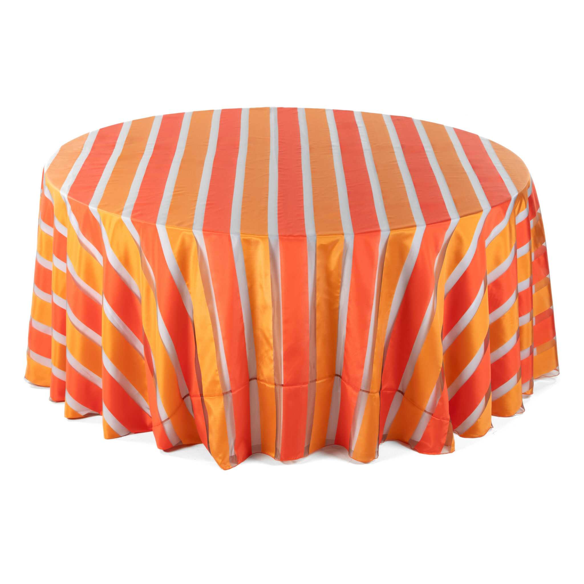 Orange Sheer Stripe - Over The Top