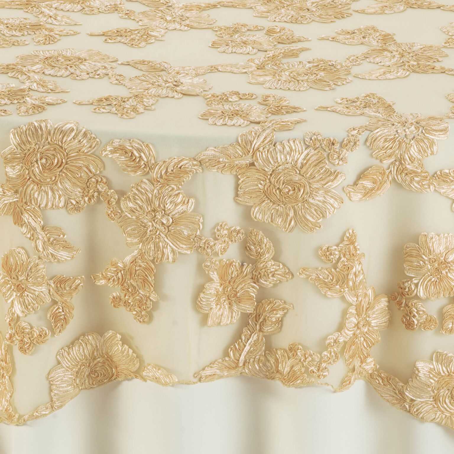 Champagne Wild Rose Sheer - Over The Top