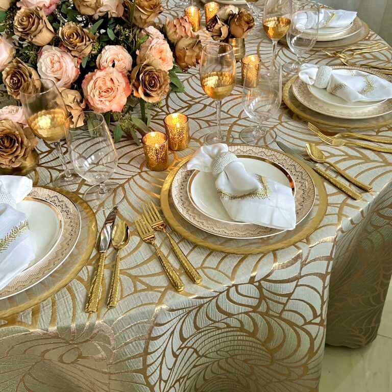 Gold Amazon Leaf - Over The Top