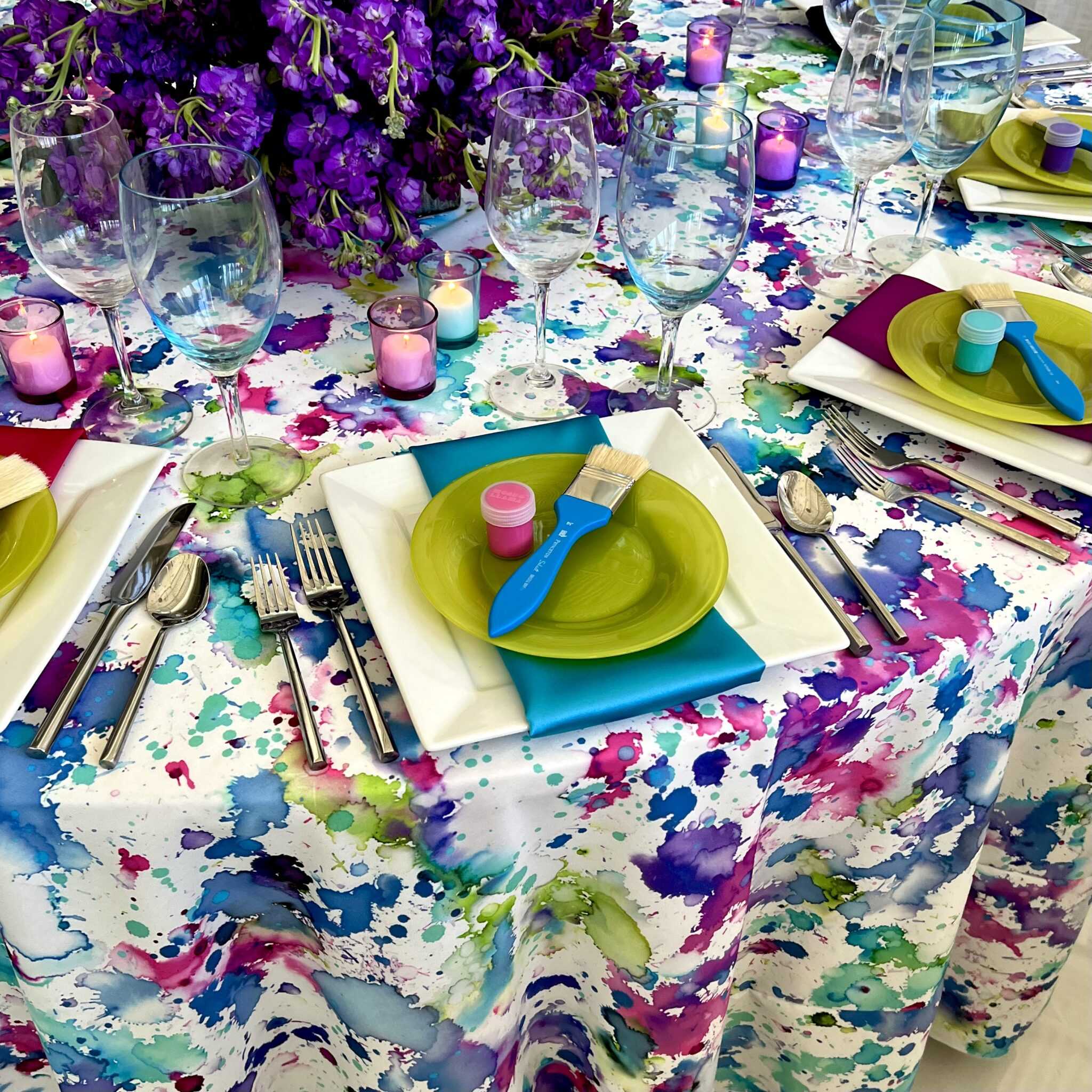 Blue Drop Cloth - Over The Top